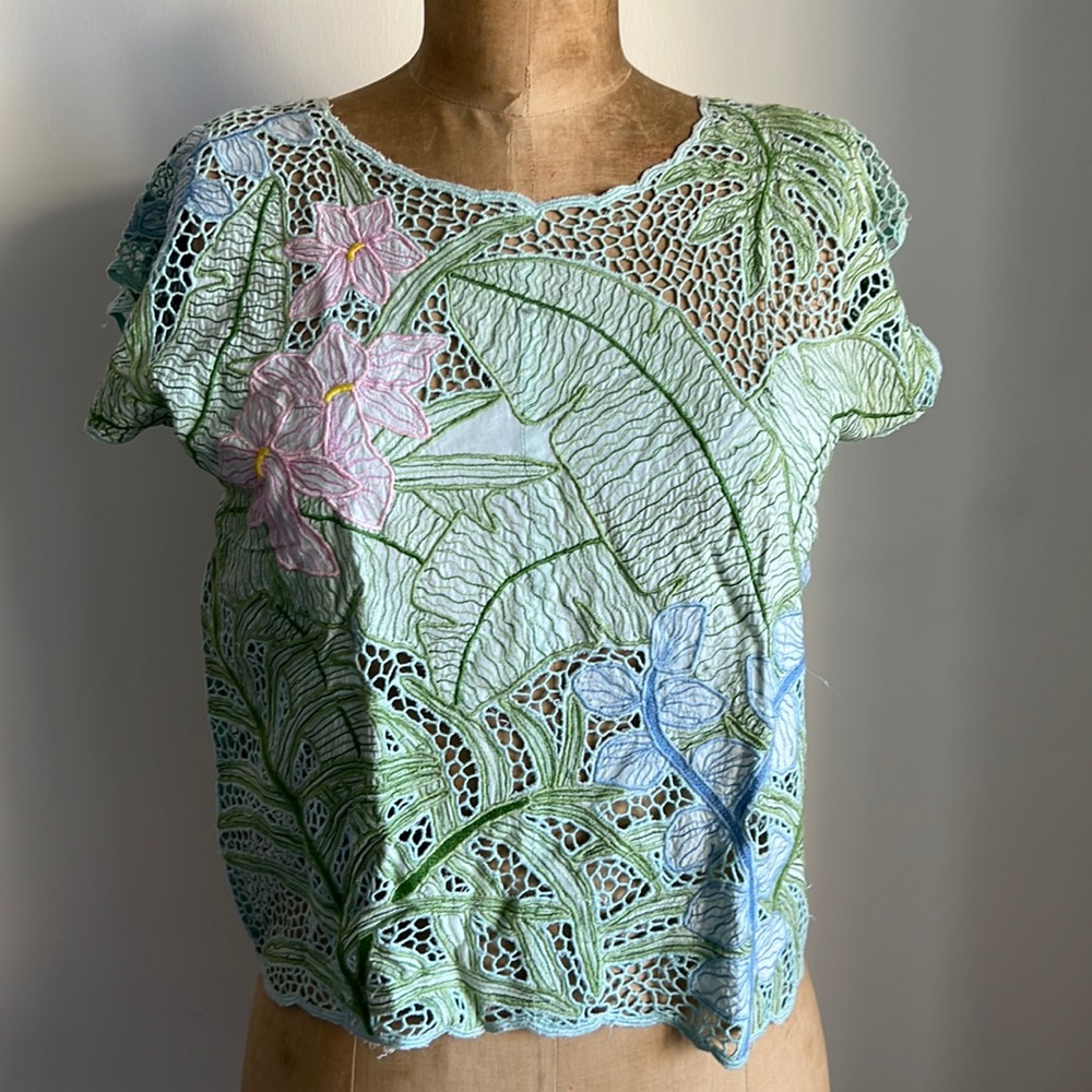 1980’s Vintage Crochet Bali Top - Gem